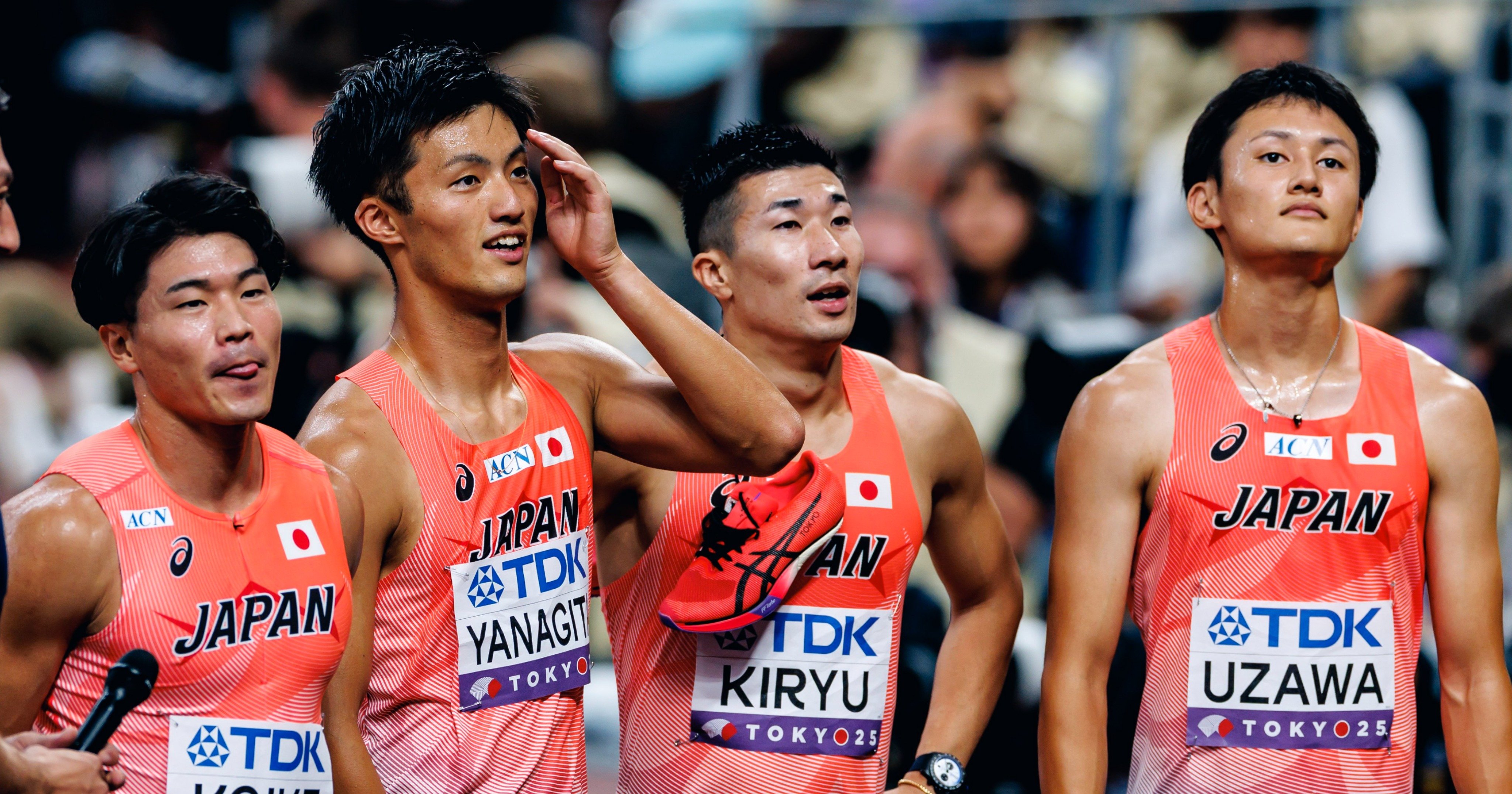 「今までやったことのない微妙な修正」“世界陸上で決勝進出”男子400mリレー…リオ五輪銀メダルで「予選→決勝で変えていた」“1/4の秘密”とは？ - 短距離走 - Number Web - ナンバー