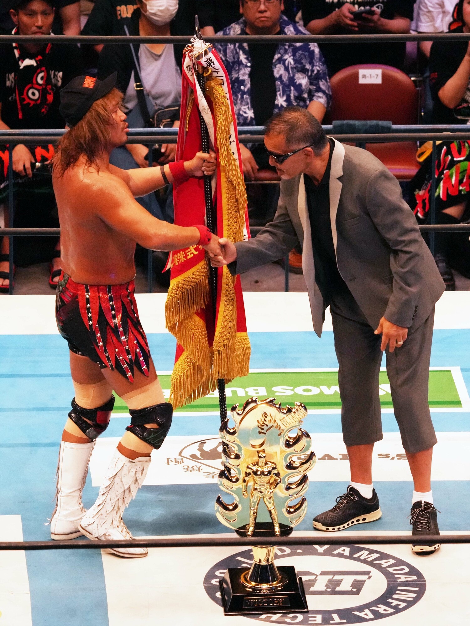 内藤哲也がG1優勝後に語った「IWGP王座よりも東京ドームのメインの方が上」…満身創痍の41歳は“4年越しの大合唱”を実現できるのか（3／3） - プロレス - Number Web - ナンバー