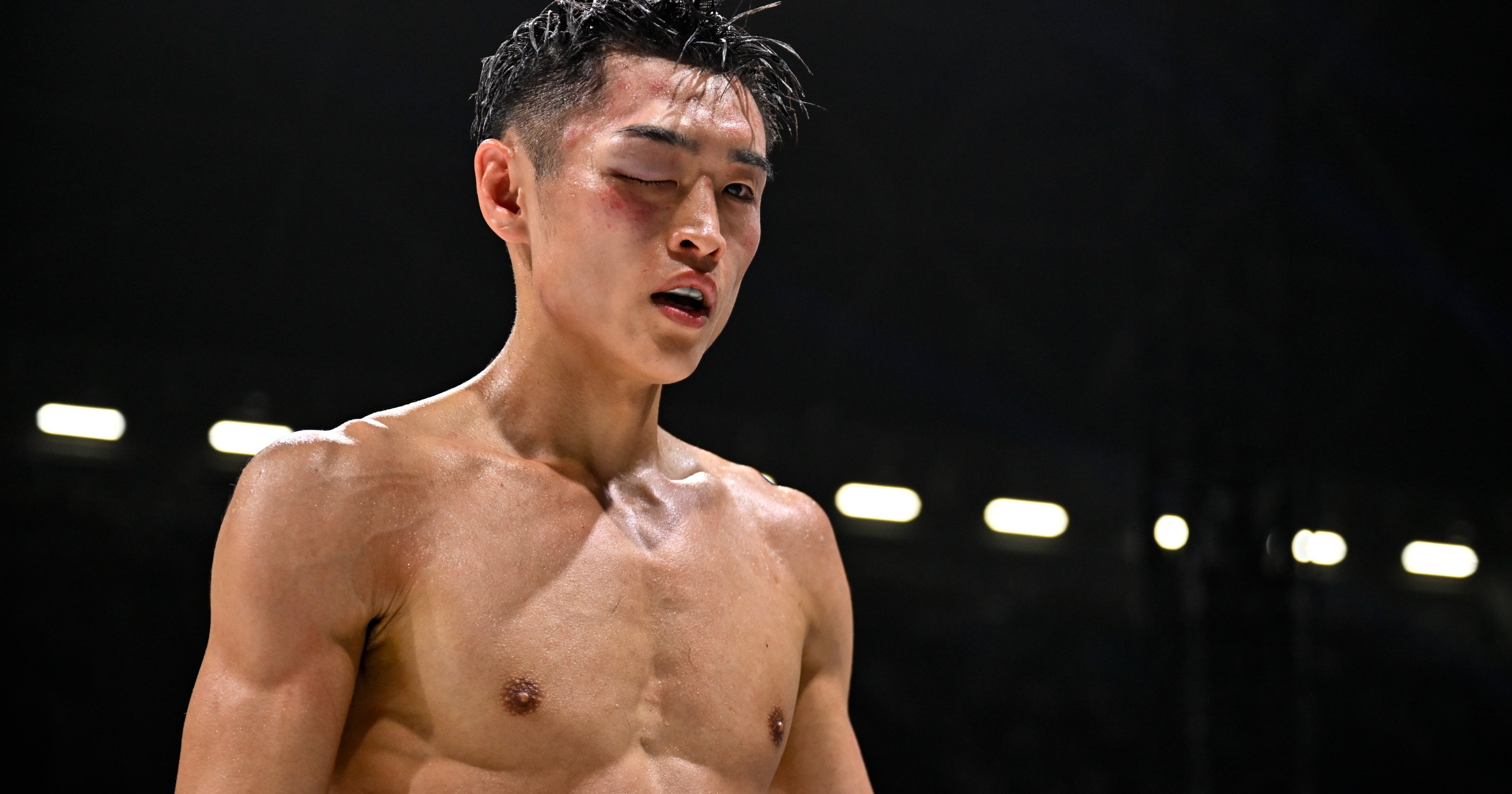 「骨が飛び出てて…」敗者・西田凌佑が明かした“2つの誤算”…「バキッ」「めちゃくちゃ痛かった」中谷潤人のバッティング「右目、8割見えなかった