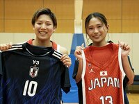 バスケットボール・町田瑠唯とサッカー・長野風花が競技を超えて交流！「応援をチカラに変えて女子スポーツをもっと盛り上げていきたい」